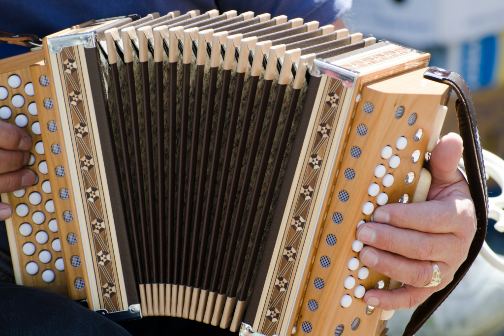 Qual é a Diferença entre Acordeão Piano e Acordeão Botão?